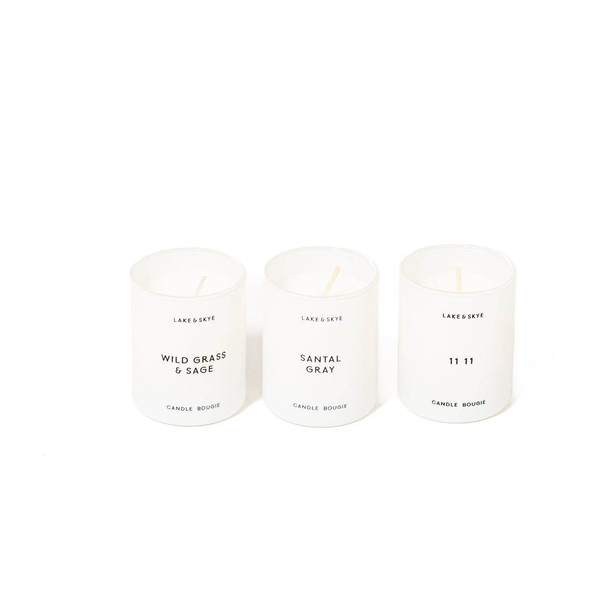 Mini Candle Trio Set – Pure Salt Shoppe