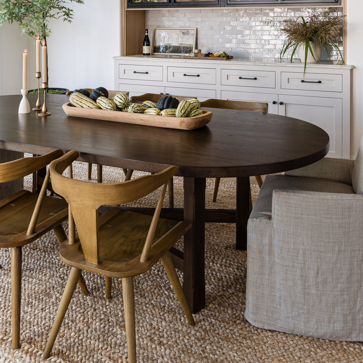 Mims White Oak Dining Table in Natural Finish – Pure Salt Shoppe