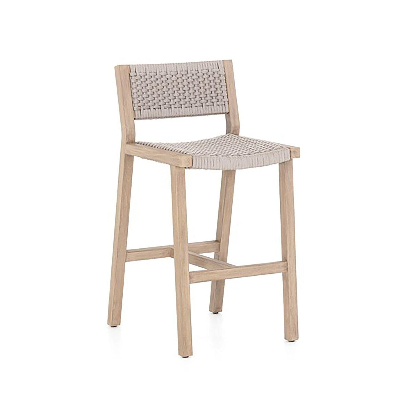 Jaci Teak Outdoor Stool – Pure Salt Shoppe